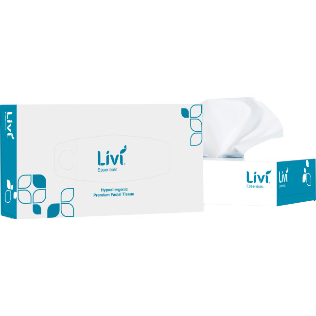 Livi Essentials Facial Tissues 2 Ply 100 Sheets » Livi New Zealand
