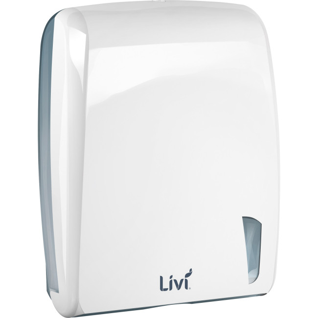 White Interfold Towel Dispenser » Livi New Zealand